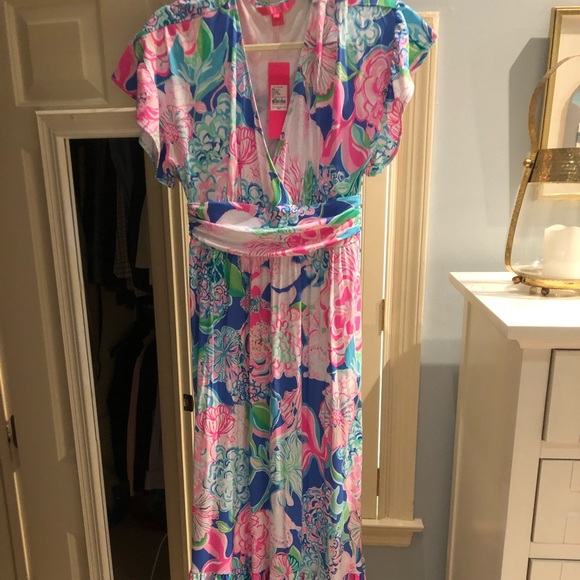 Lilly Pulitzer | Dresses | Lilly Pullitzer Jessie Midi Dress Nwt | Poshmark